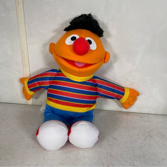 Sesame Street | Toys | Sesame Street Ernie Plush Doll Soft Stuffed ...